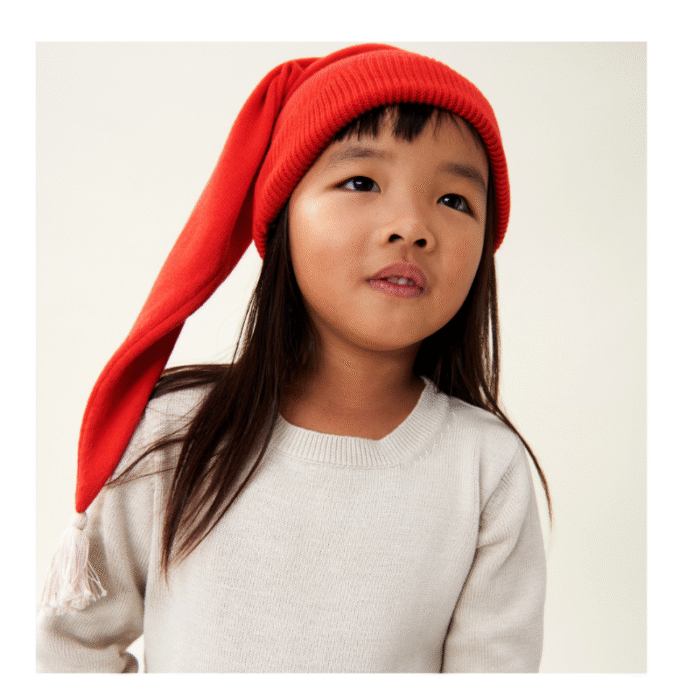 DeModo Liewood – Alf Christmas Hat- Kerstmuts–Apple Red