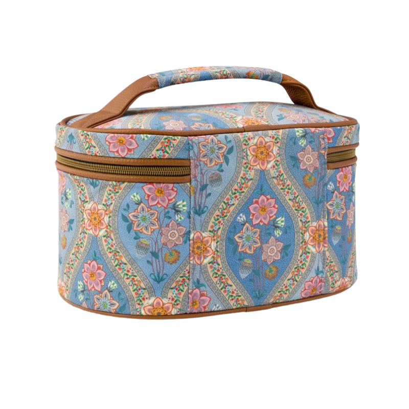 DeModo Pip Studio Cleo Make-up Tasje – Ornamento – Blauw