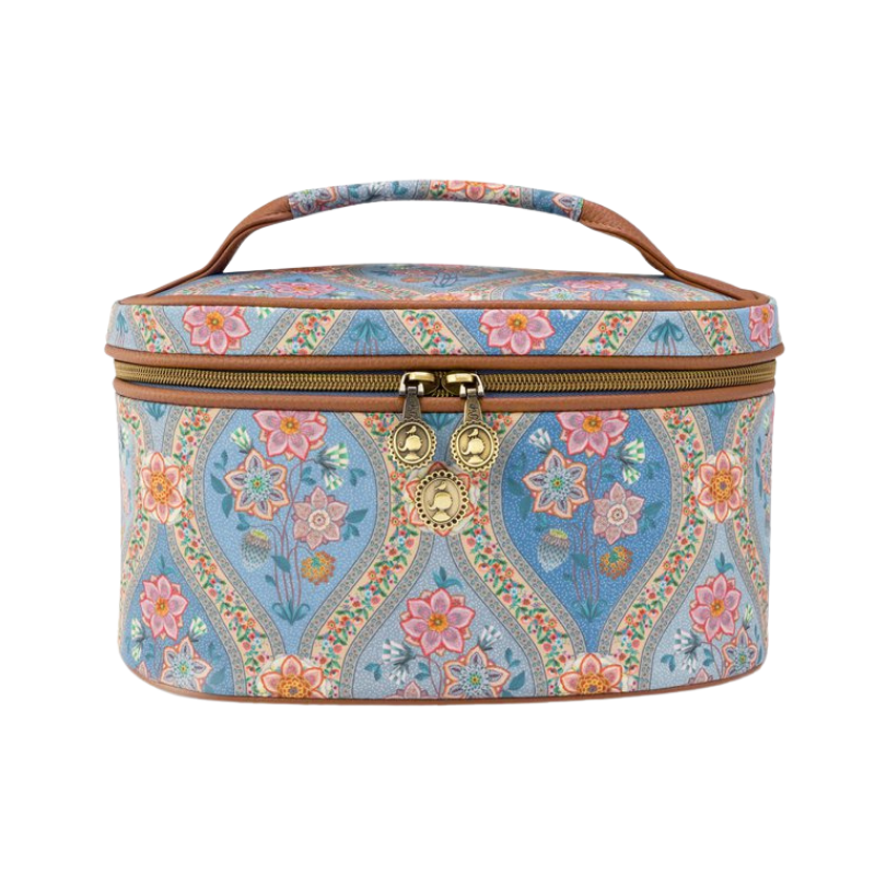 DeModo Pip Studio Cleo Make-up Tasje – Ornamento – Blauw